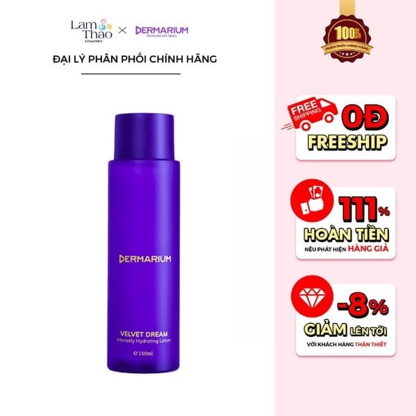 Nước Cân Bằng Dermarium Velvet Dream Rich Moisturizing Toner – Lam Thảo ...