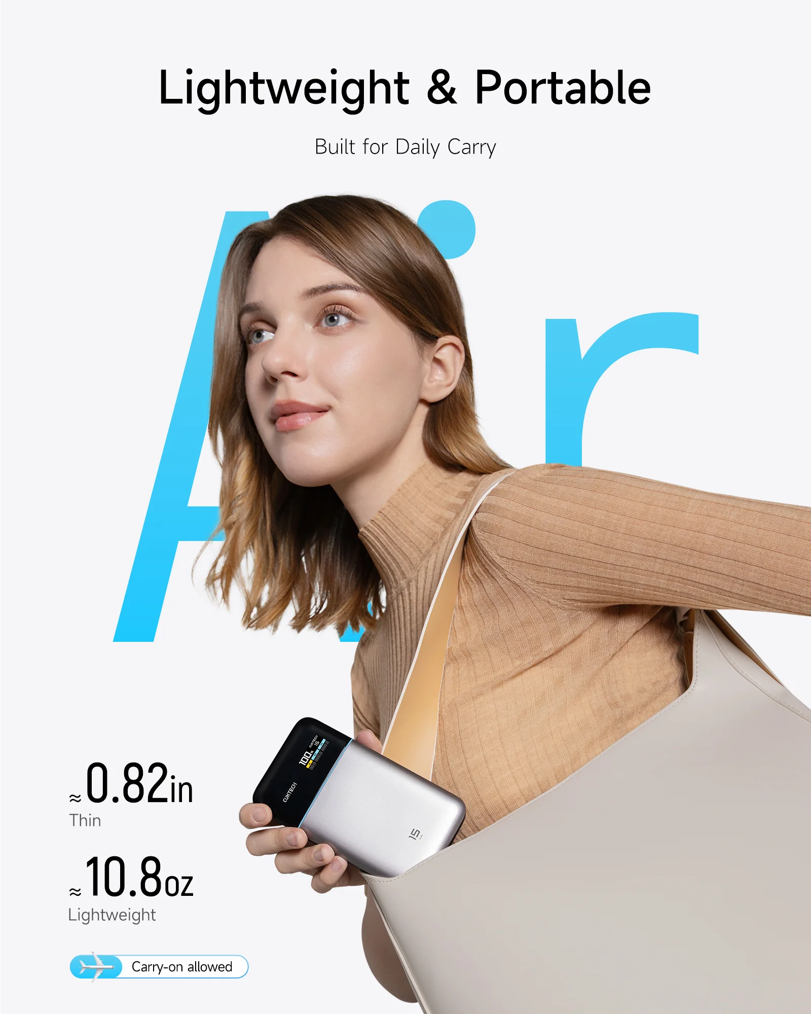 CUKTECH 15 Air Power Bank - PB150S – SHOPTEK
