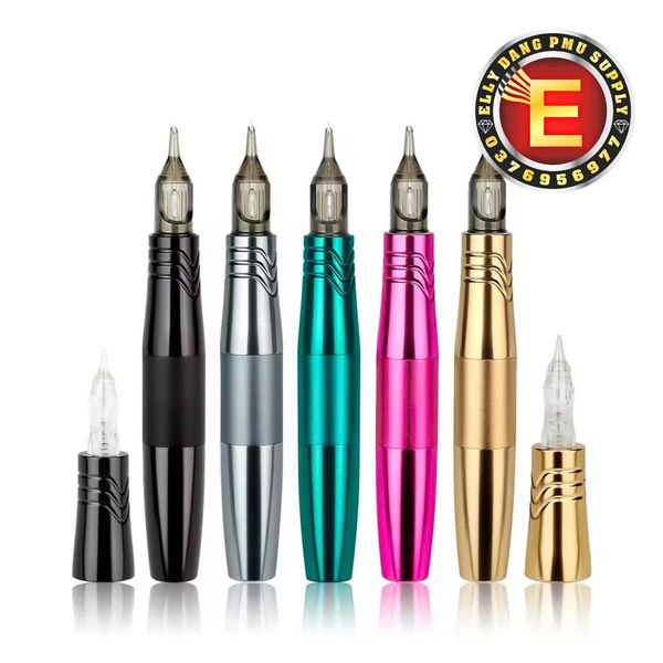Máy Pen MINI 5.0 Có 2 Đầu Kim Tặng Kèm Nguồn LED – Ellydang