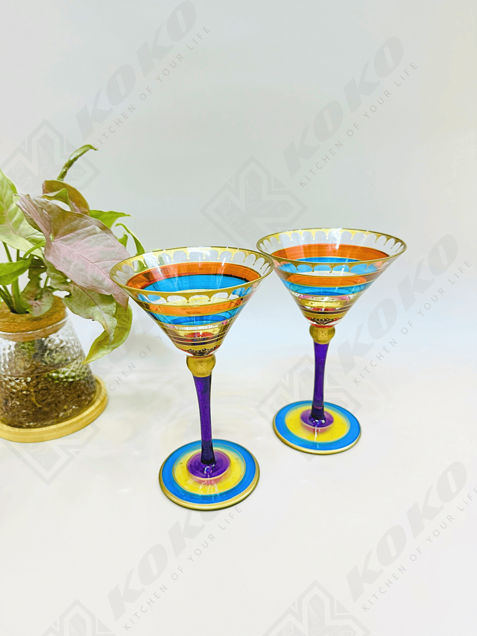 Ly cocktail Margarita 270ml nhiều màu sắc, thủy tinh cao cấp. – KOKO ...