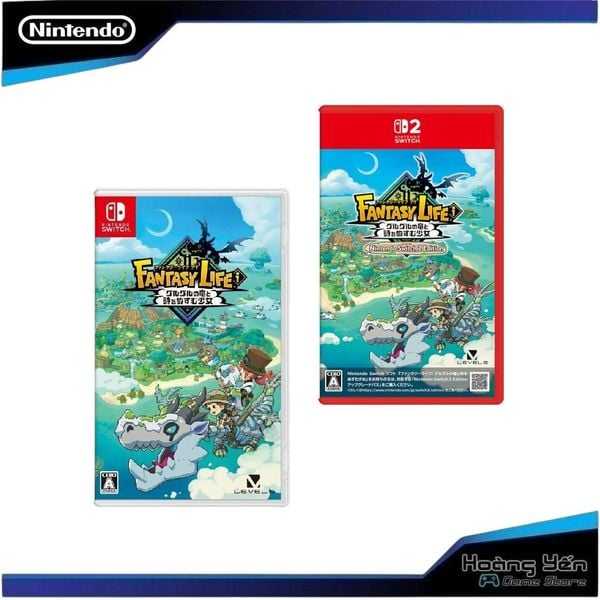 Băng Game Fantasy Life Nintendo Switch 2– hoangyengame