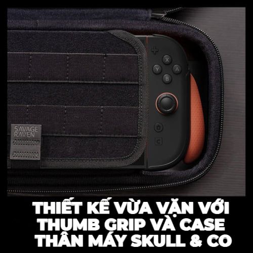 Túi Maxcarry hãng Skull & Co cho Nintendo Switch 2– hoangyengame