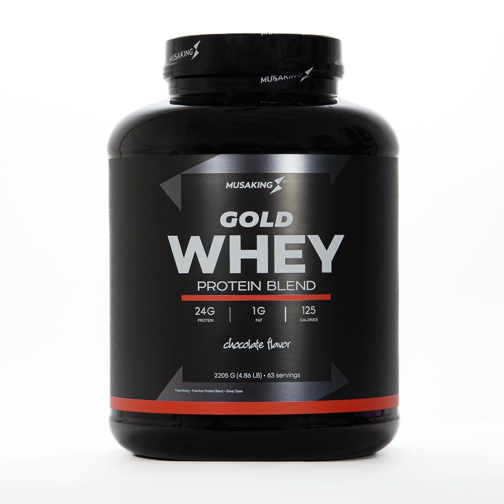 Gold Whey Protein Blend Musaking hủ 2,2kg (4.68lbs) – MusaKing ...