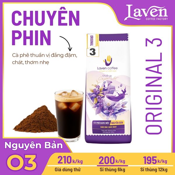 NHÀ MÁY RANG LAVEN COFFEE
