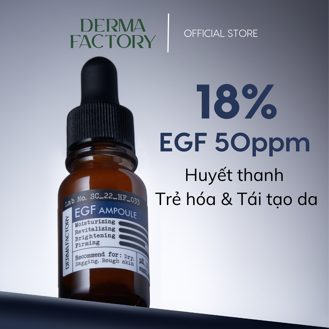 Huyết thanh Derma Factory EGF Ampoule 10ml– Derma Factory Việt Nam