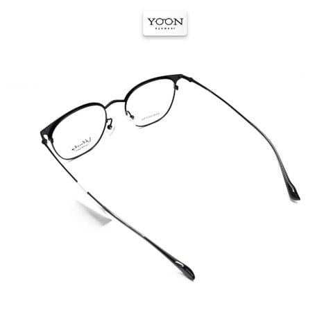 Gọng Kính Nữ Nửa Viền Vuông Bo Tròn Velocity VL23566 – Thanh Lịch – Yoon