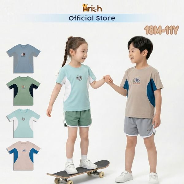 Áo Thun Cao Cấp Arich ARA98 (Từ 18M đến 5Y)