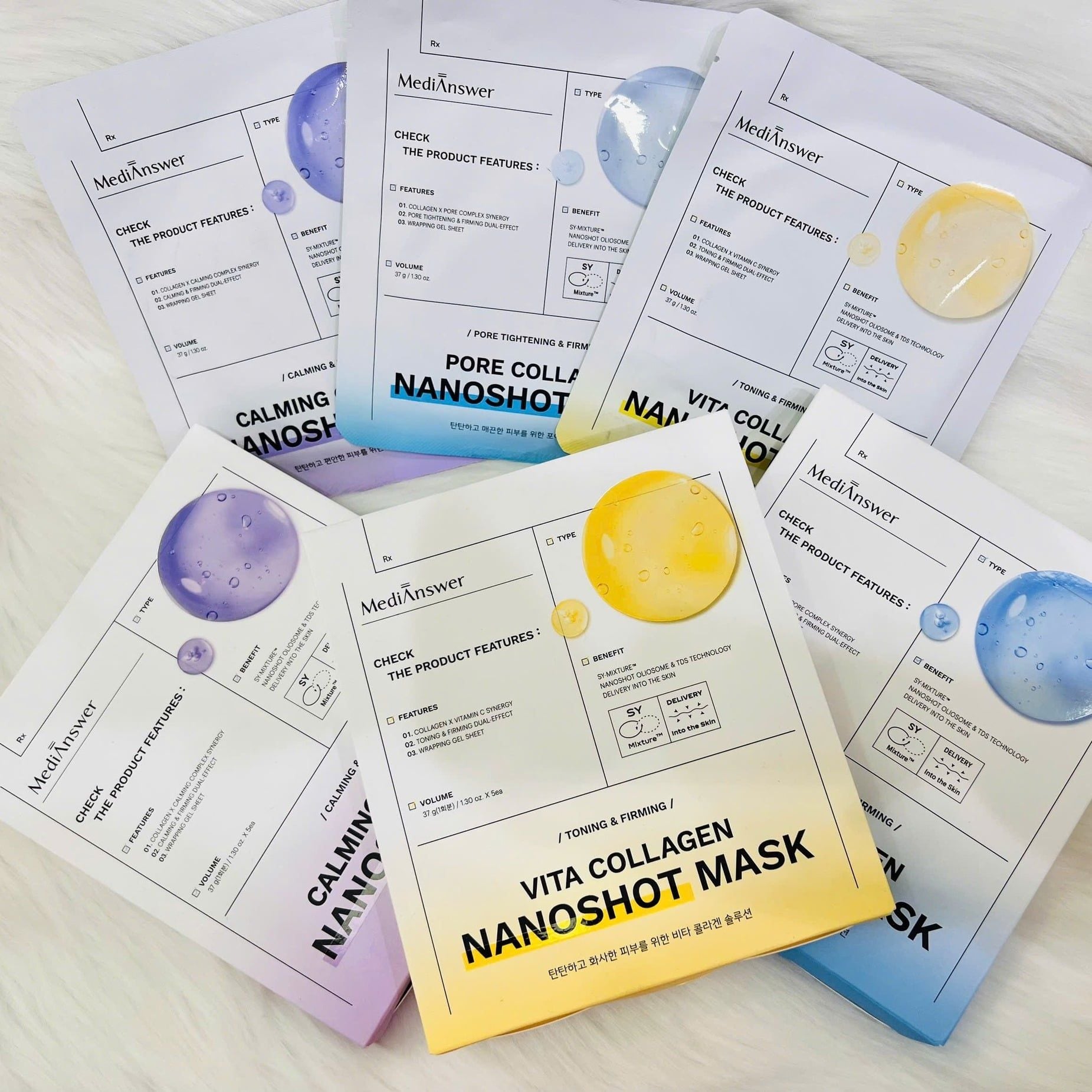 Mặt Nạ Thạch MediAnswer Collagen Mask Mẫu Mới – Taki Beauty Makeup