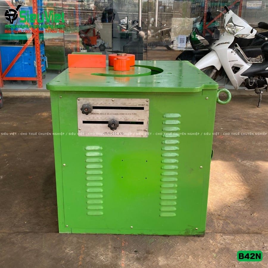 Máy uốn sắt B42 Việt Nam - Điện 380v, 3 Pha - Máy Xây Dựng Siêu Việt