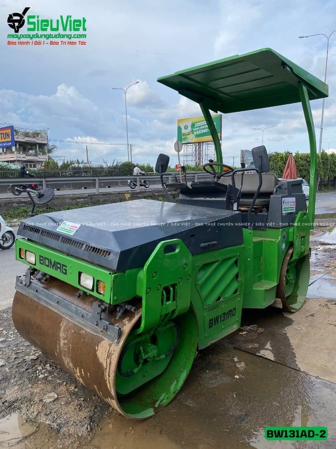 Xe lu rung 4 tấn Bomag BW131AD-2 Đức sản xuất 2005 - Giá tốt - Máy Xây ...