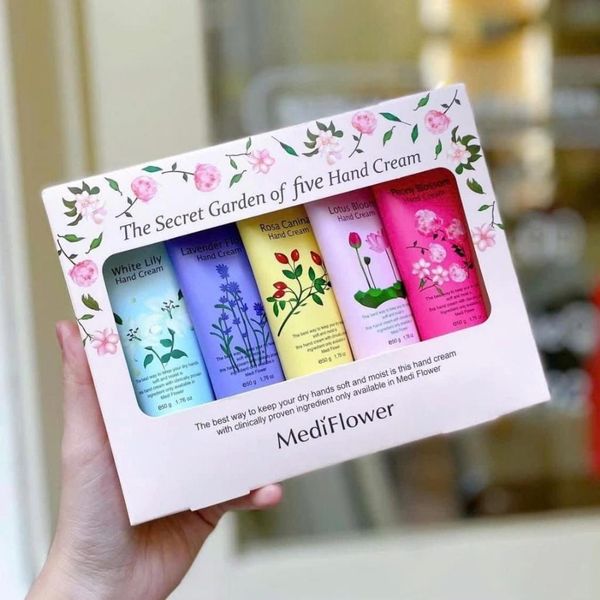 Set Kem Tay Medi Flower Chính Hãng BKCOKR-9039 – Siêu thị Bảo Khánh