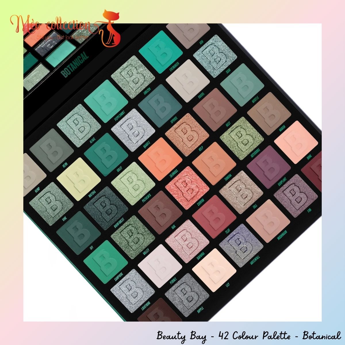 Bảng phấn mắt Beauty Bay - 42 Colour Palette - Botanical 42 ô – meo ...