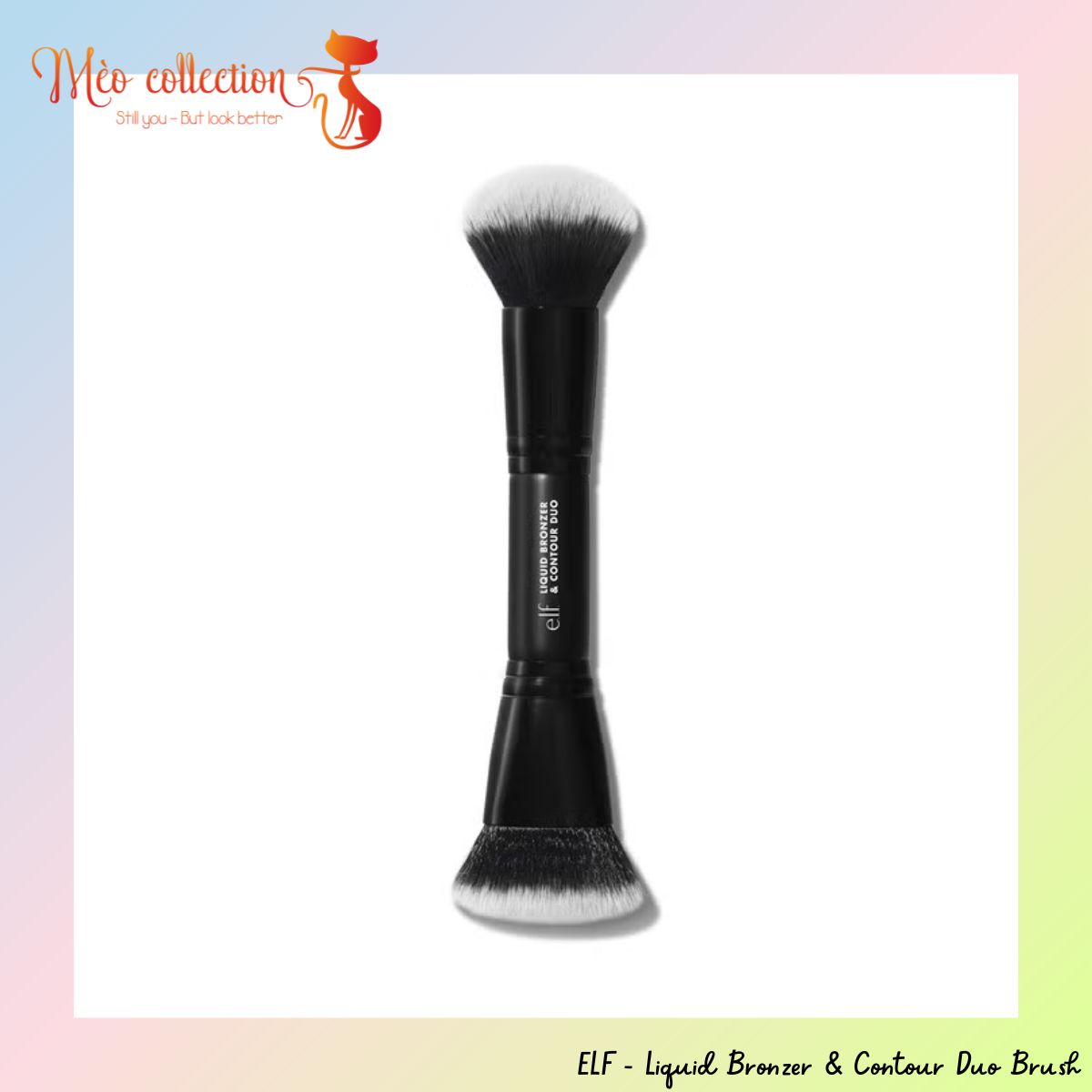 Cọ tạo khối 2 đầu ELF - Liquid Bronzer & Contour Duo Brush – meo.collection