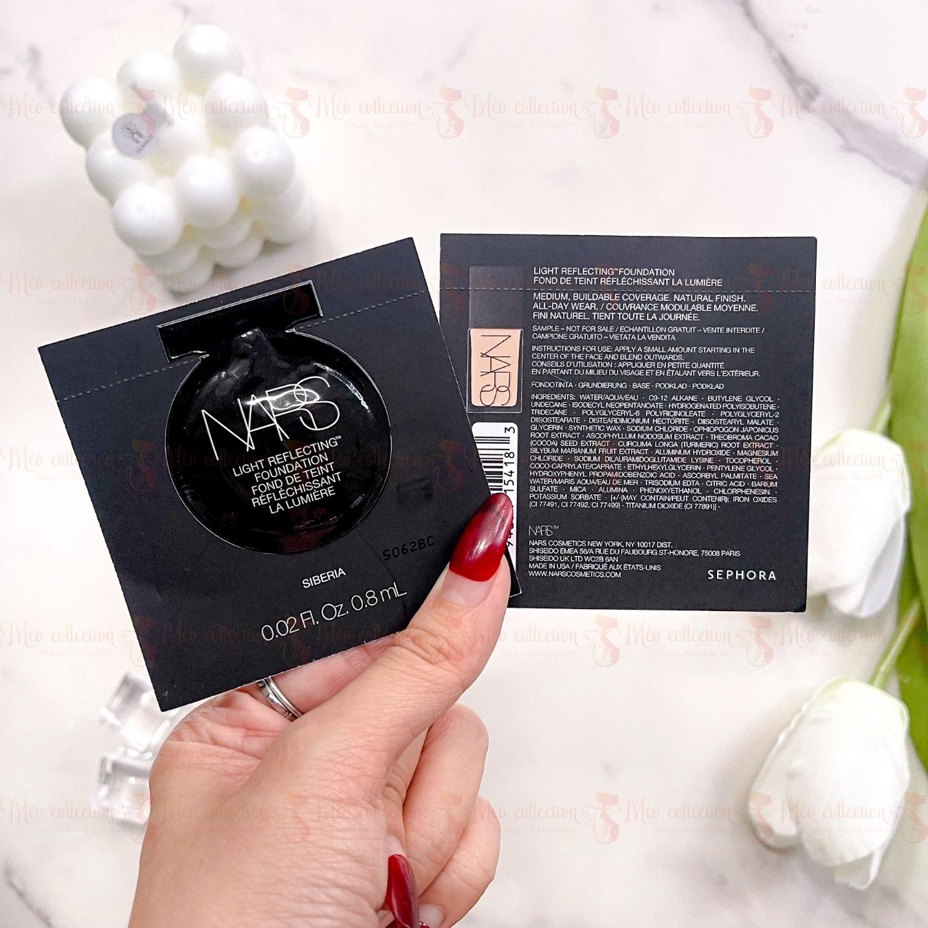 Mẫu thử / sample kem nền Nars - Light Reflecting Skin Improving Medium ...