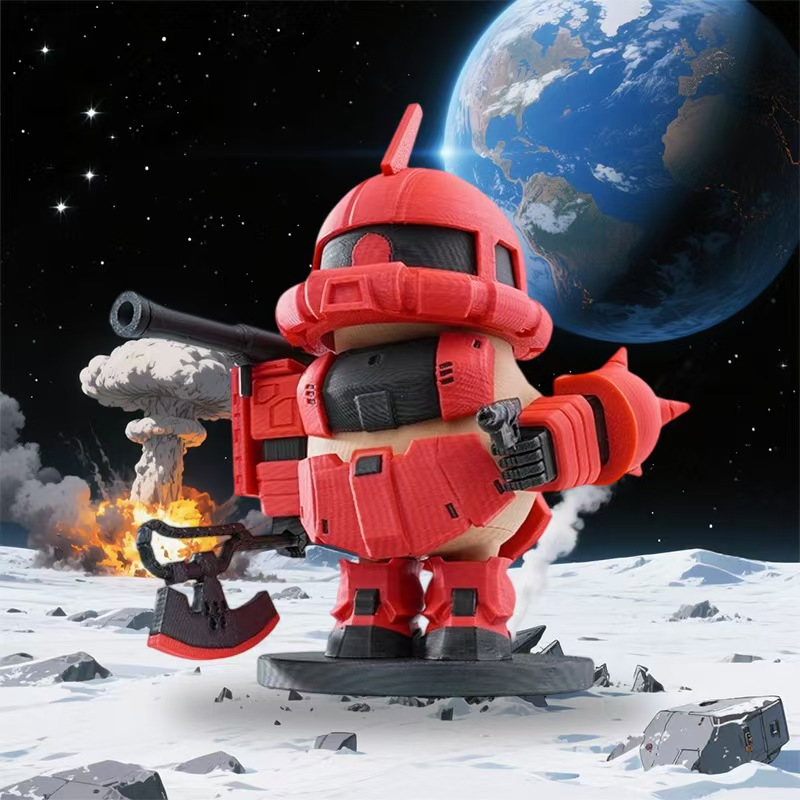 MÔ HÌNH CAPYBARA GUNDAM LẮP RÁP NAM CHÂM – Fkfigure.vn