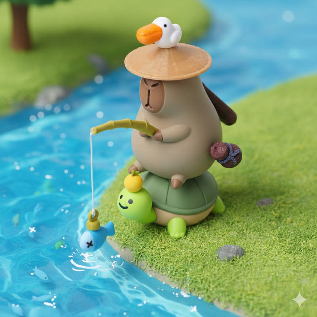 MÔ HÌNH CAPYBARA GUNDAM LẮP RÁP NAM CHÂM – Fkfigure.vn