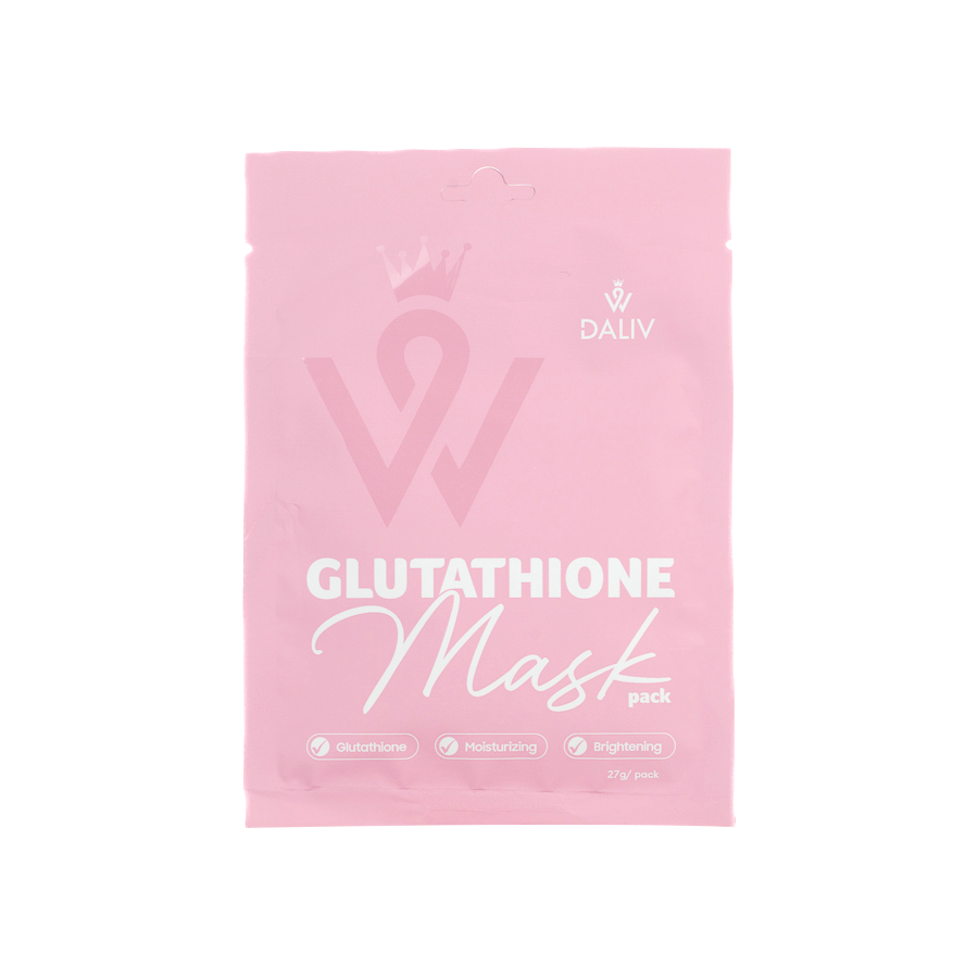 Combo 10 Mặt nạ Daliv tinh chất Glutathione dưỡng ẩm, sáng da 27g – Care4u