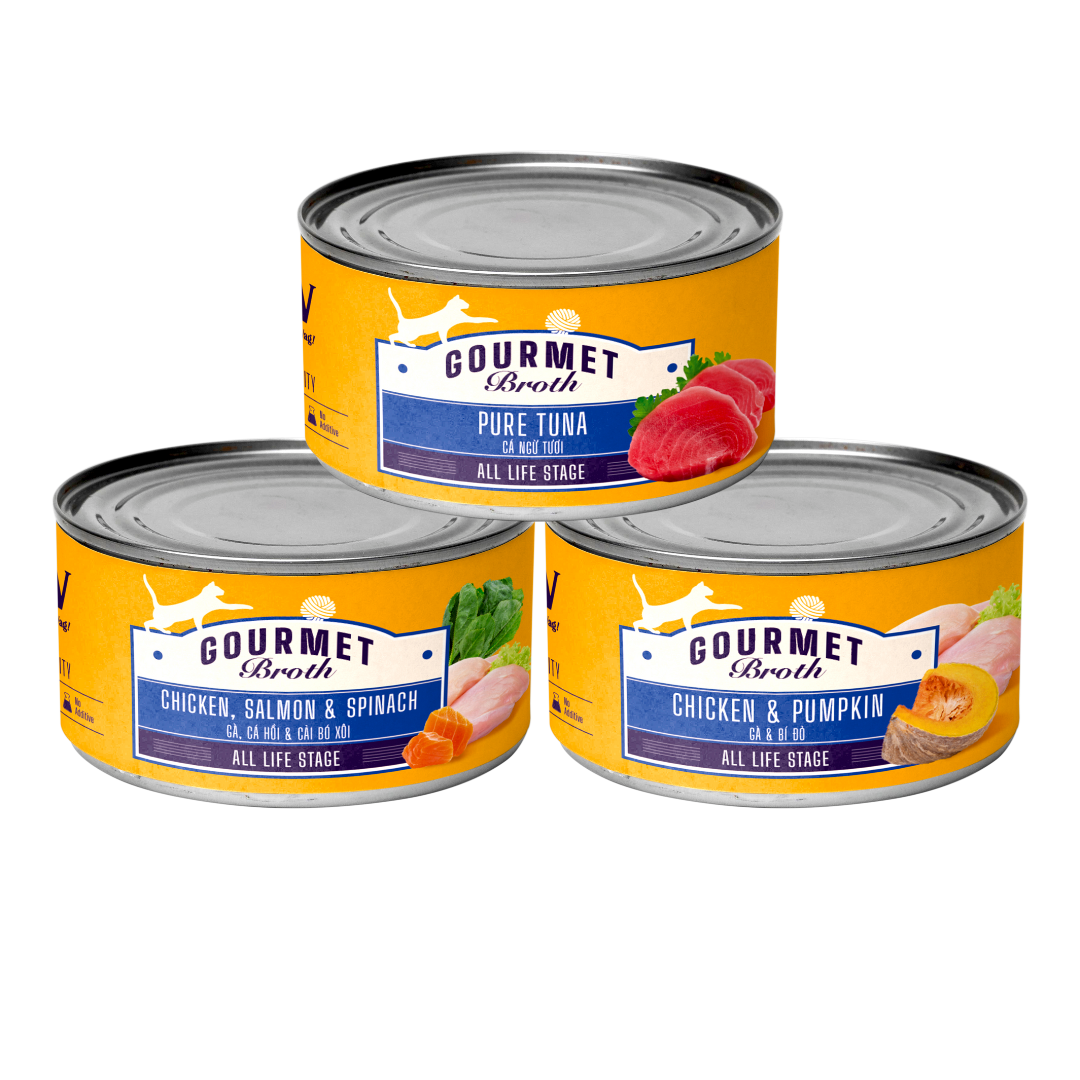 Pate LaPaw dạng soup hầm cho Mèo 85g