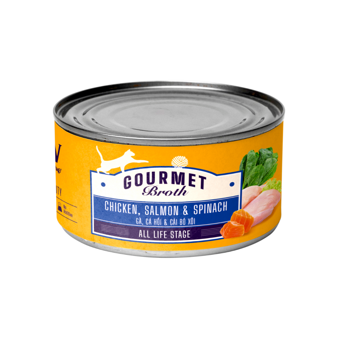 Pate LaPaw dạng soup hầm cho Mèo 85g
