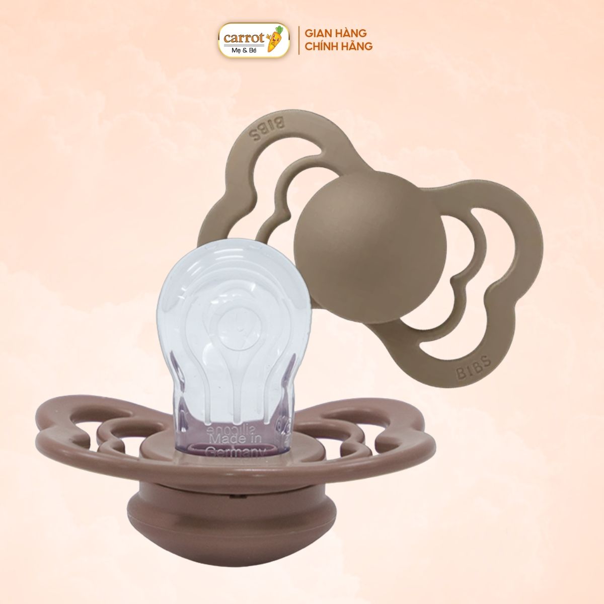 Ty Ngậm Núm Đối Xứng Silicone BIBS Pacifier Supreme Size 2 Cho Bé Trên ...