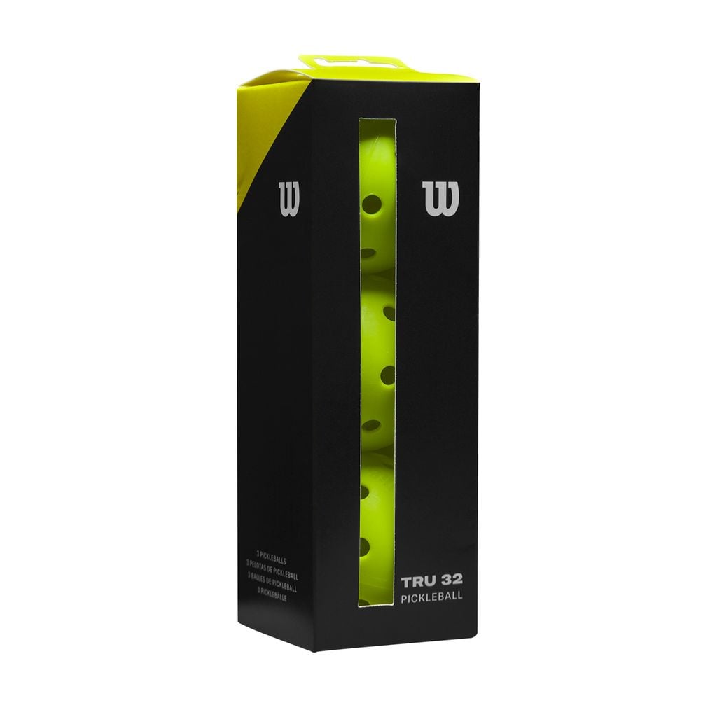 Bóng Pickleball Wilson TRU 32 3 Pack Yellow WR8908601001