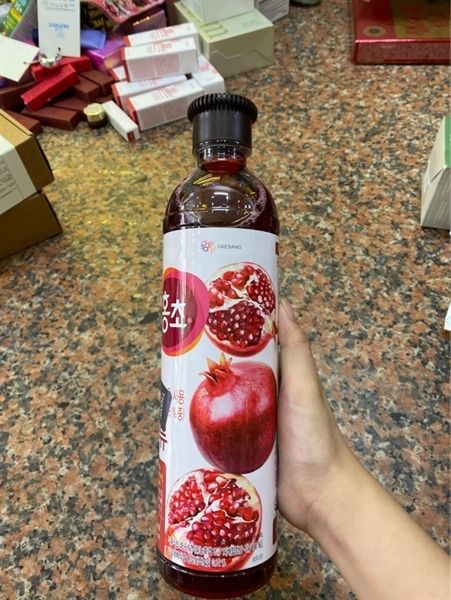 Nước Giấm Lựu Hữu Cơ Daesang Hàn Quốc 900ml