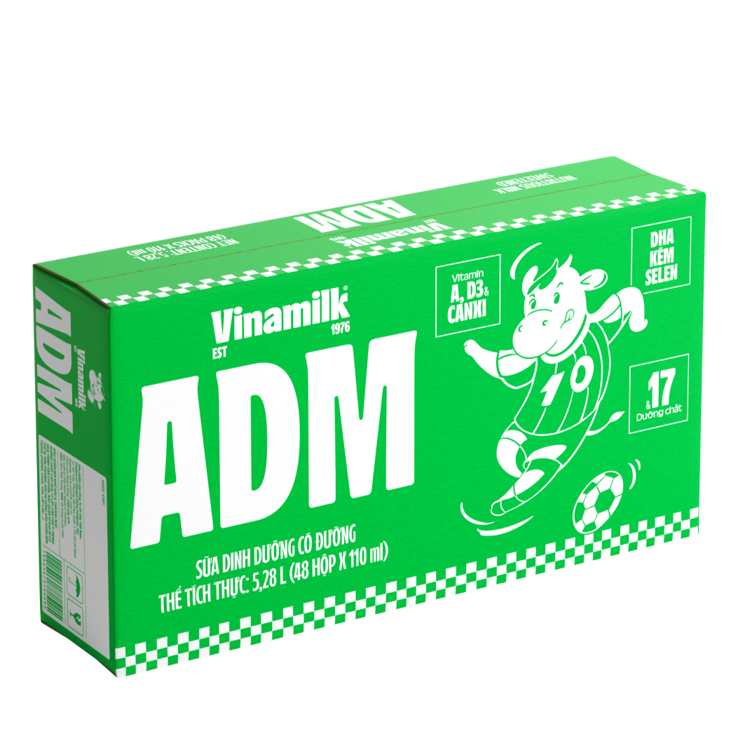 Thùng 48 Hộp 110ml Sữa Dinh Dưỡng ADM Có Đường – ALL FULL COMMERCE VIỆT NAM