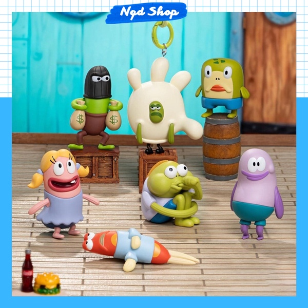 Móc Khóa SpongeBob Bikini Bottom Citizens | Chính Hãng tại NQD Shop ...
