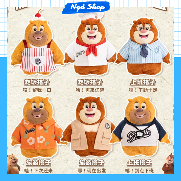 Boonie Bears Bestie Squad Series | Blindbox Chính Hãng tại NQD Shop ...
