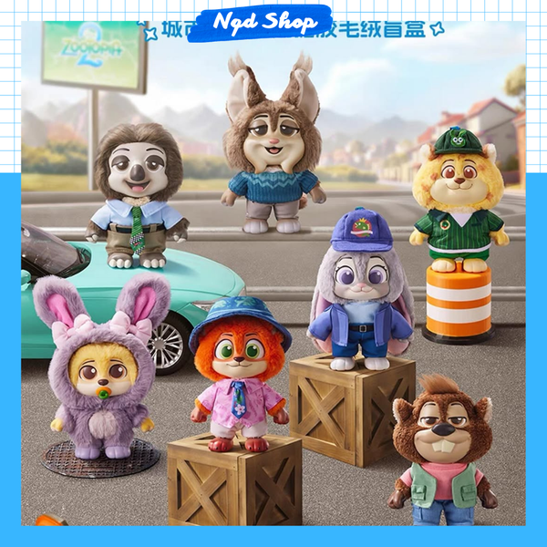 Zootopia 2 Daily Life Plush Pendant Mystery | Mua Chính Hãng NQD Shop ...