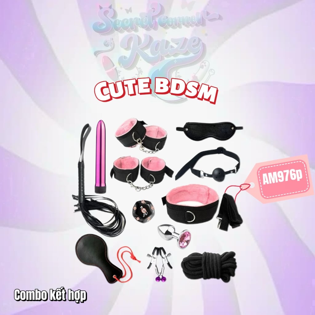 Bdsm fun set AM976p – Secret Corner of Kaze