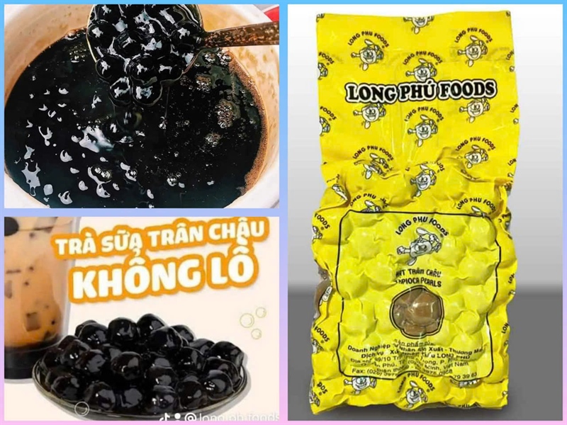 Trân châu Đen Khổng lồ Long Phú – Nguyên Liệu Pha Chế Quang Nhung