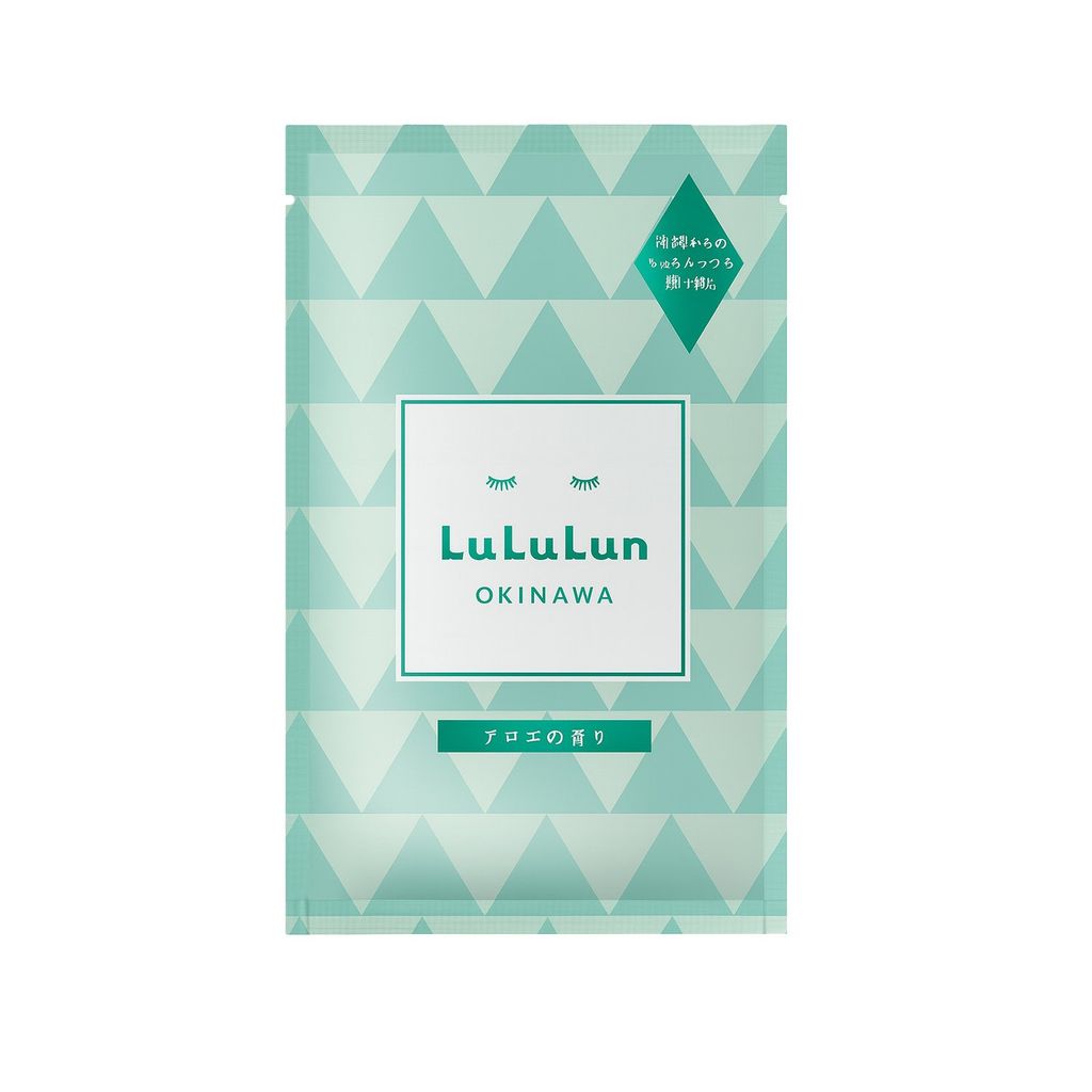 Mặt nạ dưỡng ẩm dịu nhẹ Okinawa Aloe Lululun 1 miếng