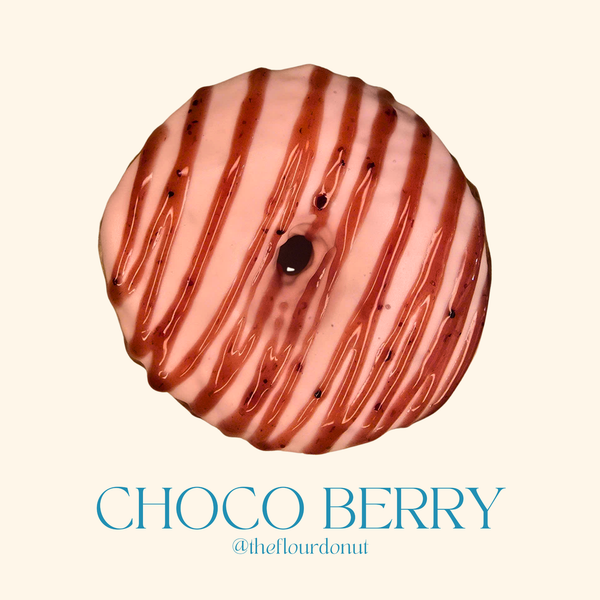 CHOCO BERRY – THE FLOUR DONUT