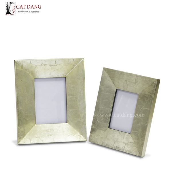 Rectangular Silver Foil Lacquer Photo Frame – CatDang