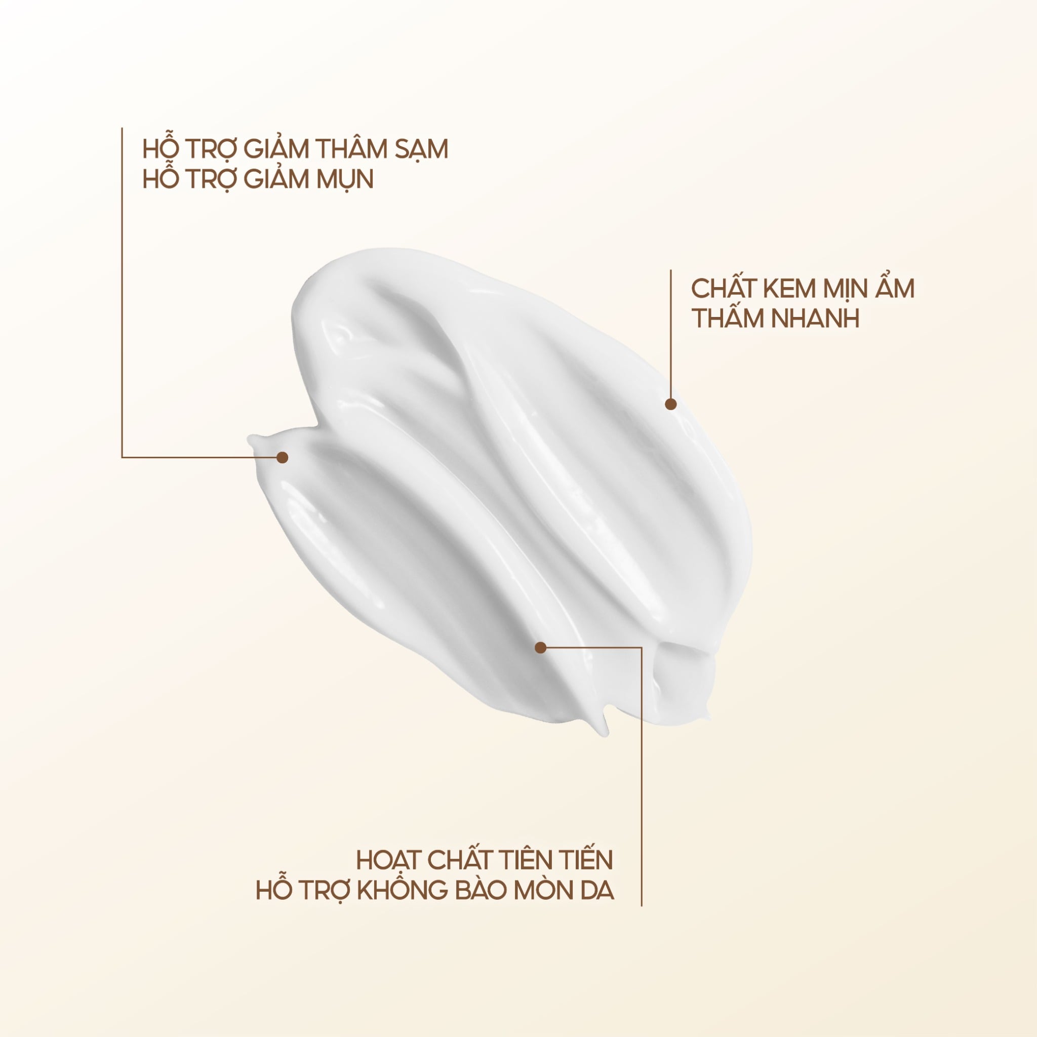 COMBO KEM + TẨY TBC Giảm thâm, sần, mụn làm mềm mịn da vòng 3, nách ...