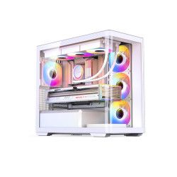 Vỏ Case JONSBO D300 White (MATX, Trắng, Kính Cong) - Giá tốt – CP-Hub ...