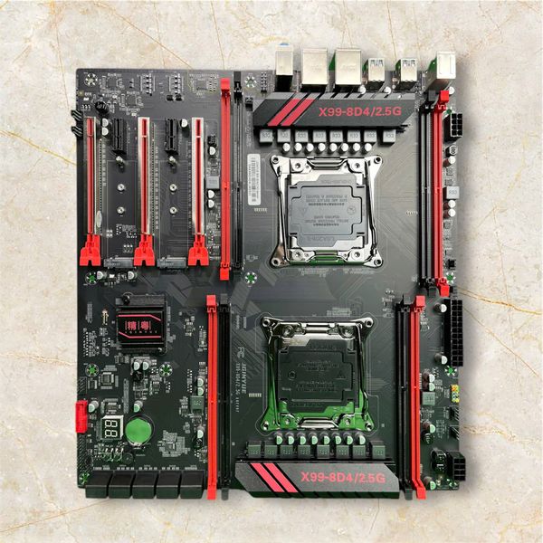 Mainboard JGINYUE X99-8D4/2.5G (V1.41) Dual Circuit - CP-Hub – CP-Hub ...