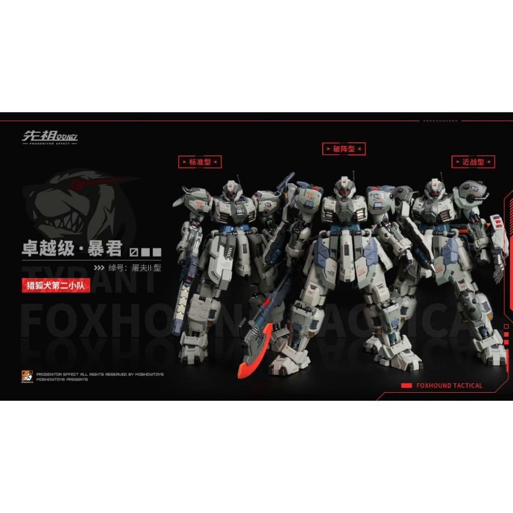 Mô Hình Ráp Sẵn 1/100 Illustrious Class: Tyrant - Foxhound Squad của M ...