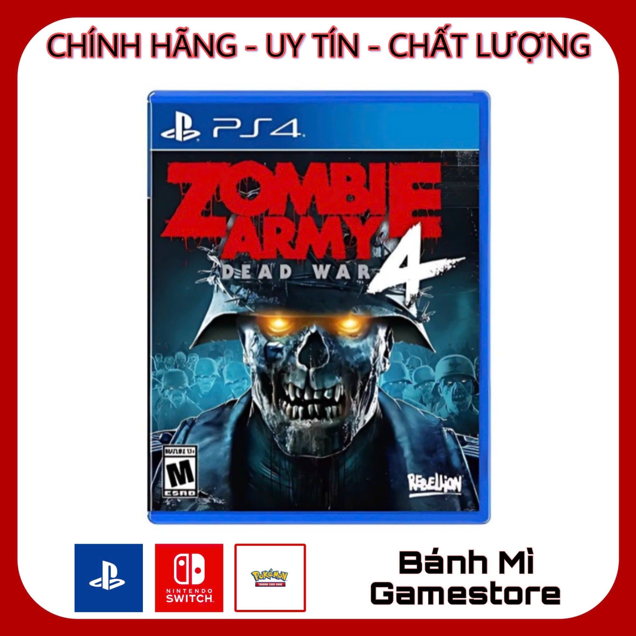Đĩa game PS4 Zombie Army 4: Dead War – Bánh Mì Game Store| Cắn Game ...