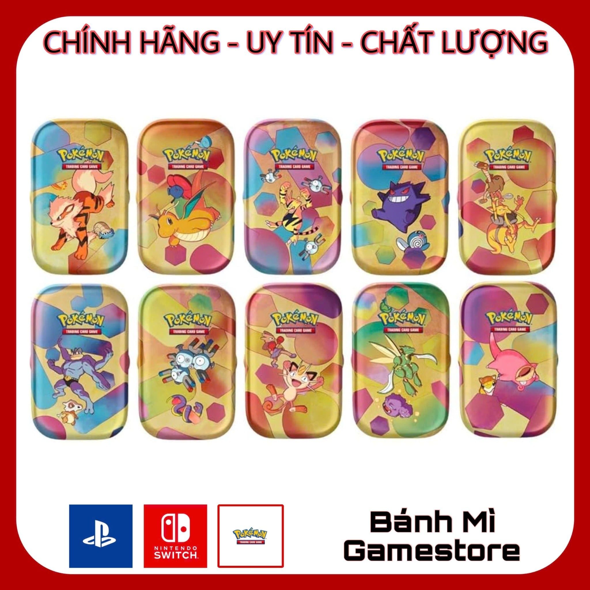 Pokemon TCG: Scarlet & Violet - 151 Mini Tins – Bánh Mì Game Store| Cắn ...