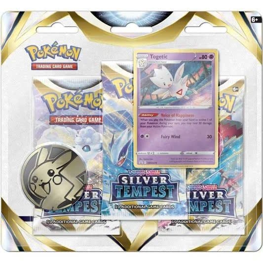 Pokemon TCG: Sword & Shield - Silver Tempest 3 Pack Blister – Bánh Mì ...