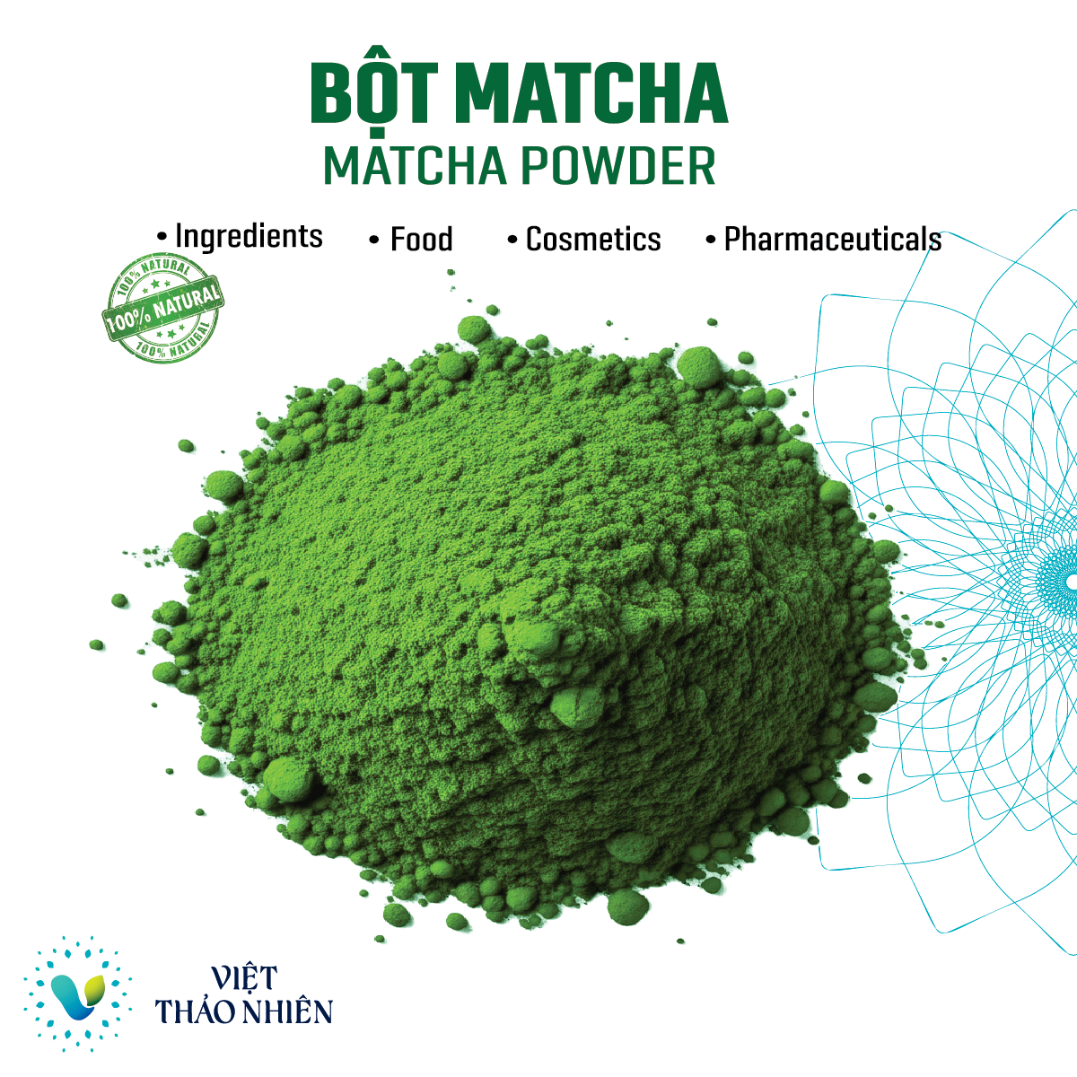 Bột Matcha – Việt Thảo Nhiên