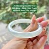 Vòng Đũa Phỉ Thúy Nếp Băng - Băng - Lam Thanh ~50x9x8,8mm 26.384 - Ngọc ...
