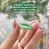 Nhẫn Ngọc Phỉ Thúy Nếp Hóa - Hoa Bay Du Thanh ~16,5x5,1x4mm 5.134 ...