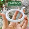Vòng Đũa Phỉ Thúy Nếp Mịn - Xuân Tài ~55x8x8mm 26.351 - Ngọc Việt Nam