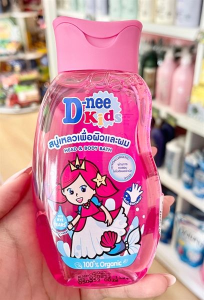 Sữa Tắm Dnee Kids Đắt Chai Trong 200ml - Hồng – chipchipluxury