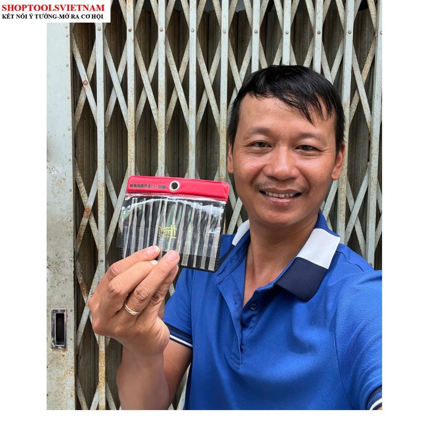 Bộ dũa mài kim cương 12 chi tiết HONGYU MBF-12 (Conical Diamond File S