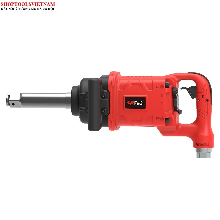 Máy mở bu lông 1/2" vỏ Composite lực siết 1.560N.m PUFFER PT-1305B (1/