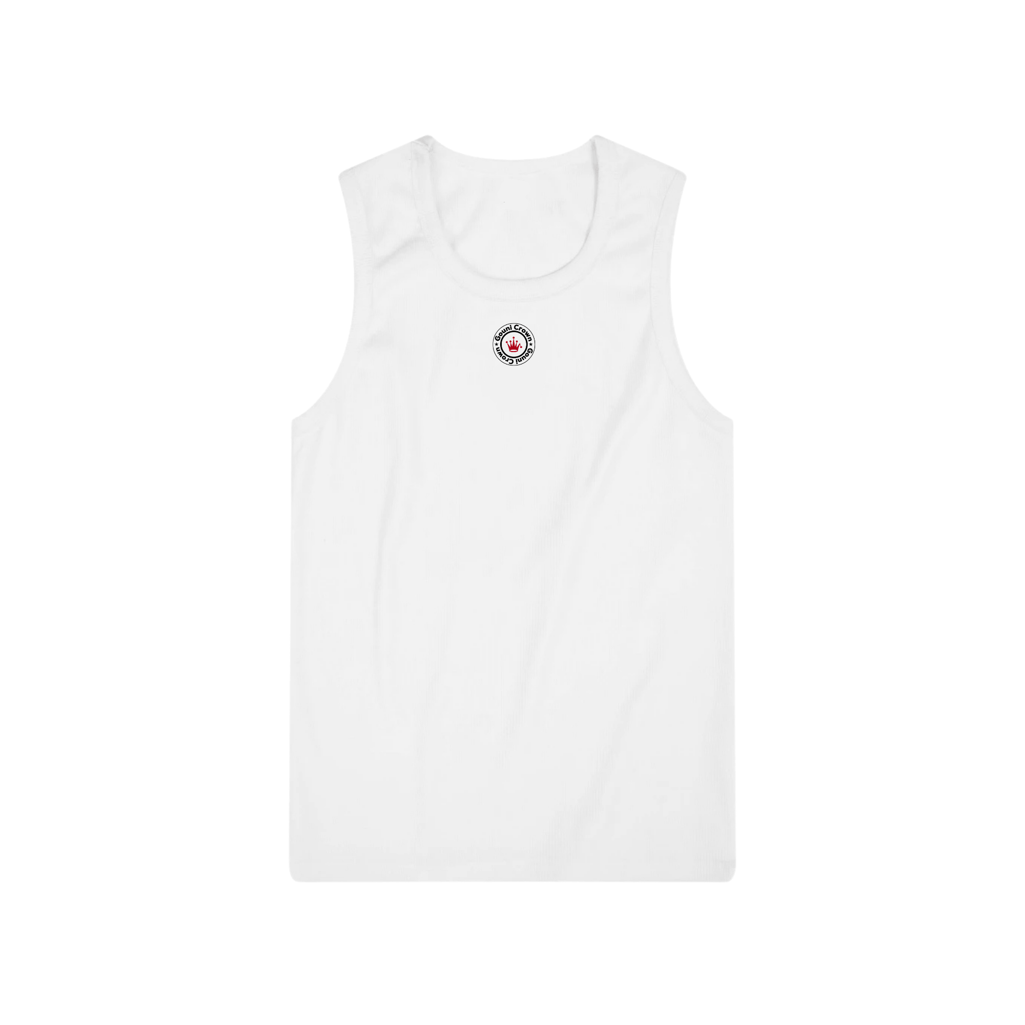 GOUNI® TANKTOP SYMBOL LOGO / WHITE – GOUNI RAW